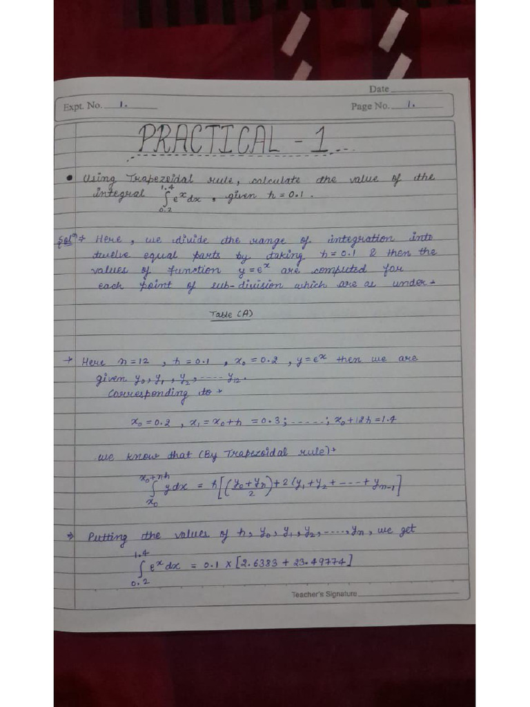 maths practical | PDF