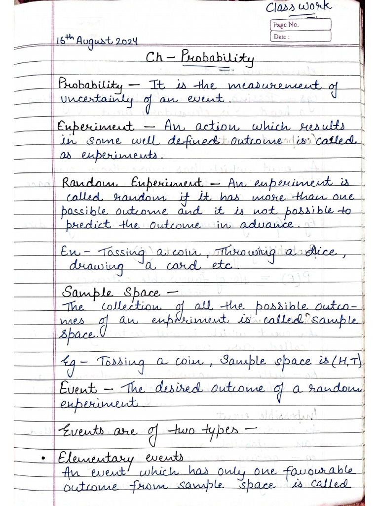 Maths Probability | PDF