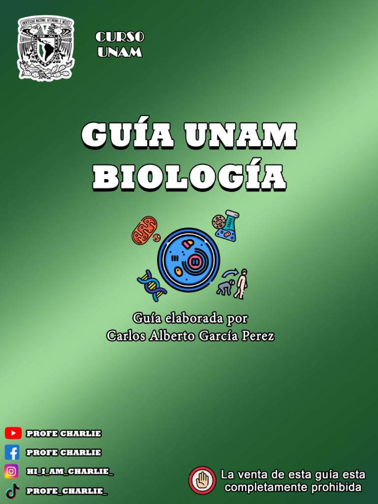 Guía Biología UNAM | PDF