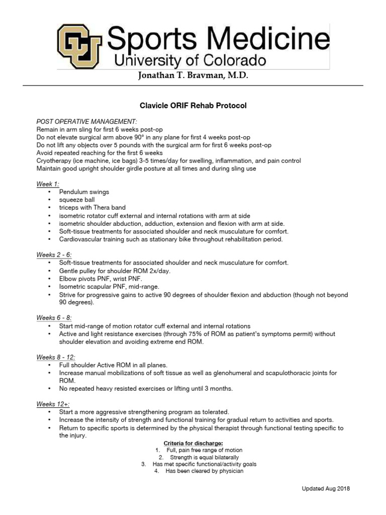 clavicle-orif | PDF | Shoulder | Anatomical Terms Of Motion