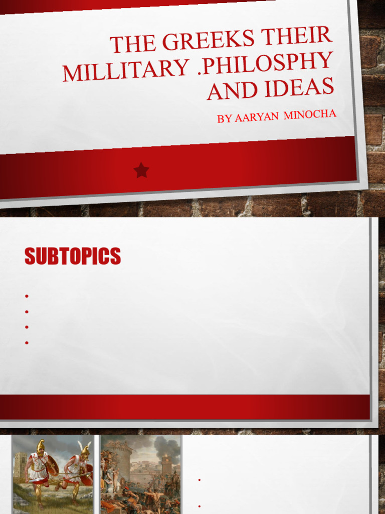 Presentation 10 | PDF | Ancient Greece | Military