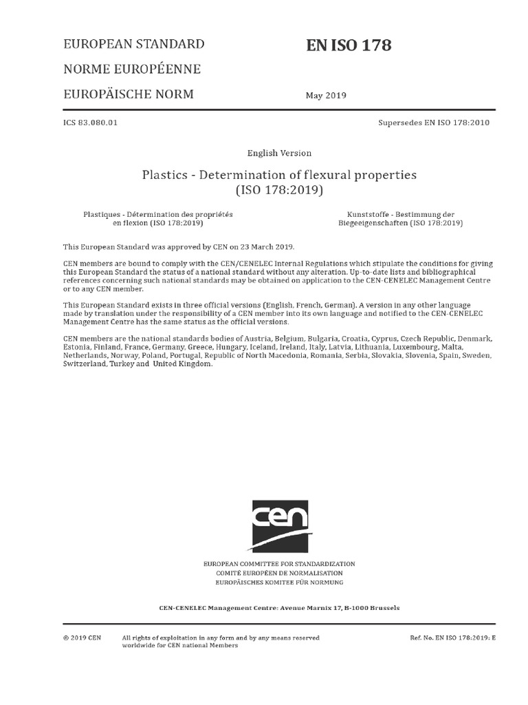 BS EN ISO 178 2019 Page3 | PDF