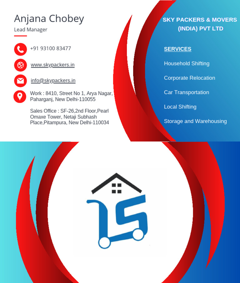 Anjana Chobey Business Card | PDF