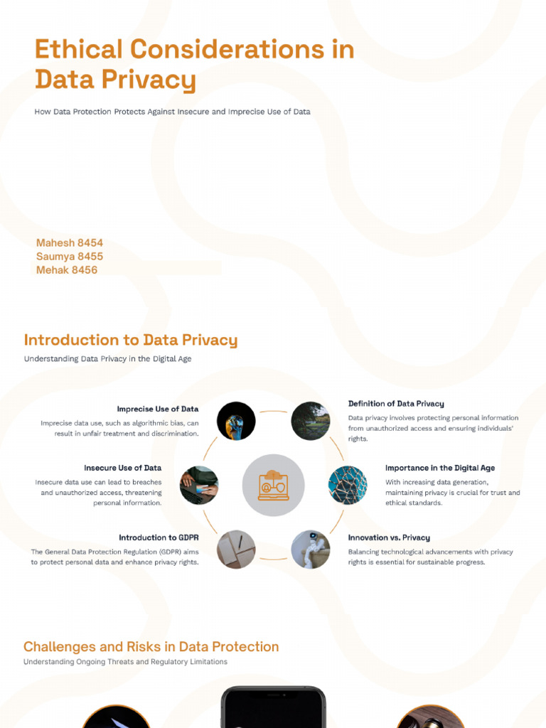 GDPR Challenges in Data Protection | PDF | Computer Security | Security