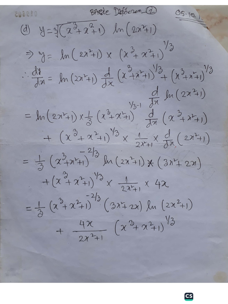 Lecture 2-Basic_Differentiation | PDF Lecture 2-Basic_Differentiation | PDF