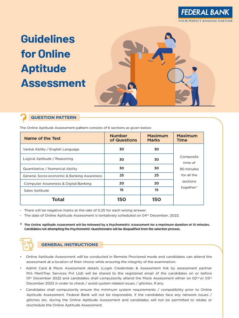 Online Aptitude Assessment Guide | PDF | Identity Document | Computing