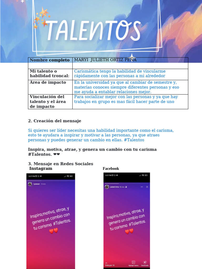 TALENTOS | PDF