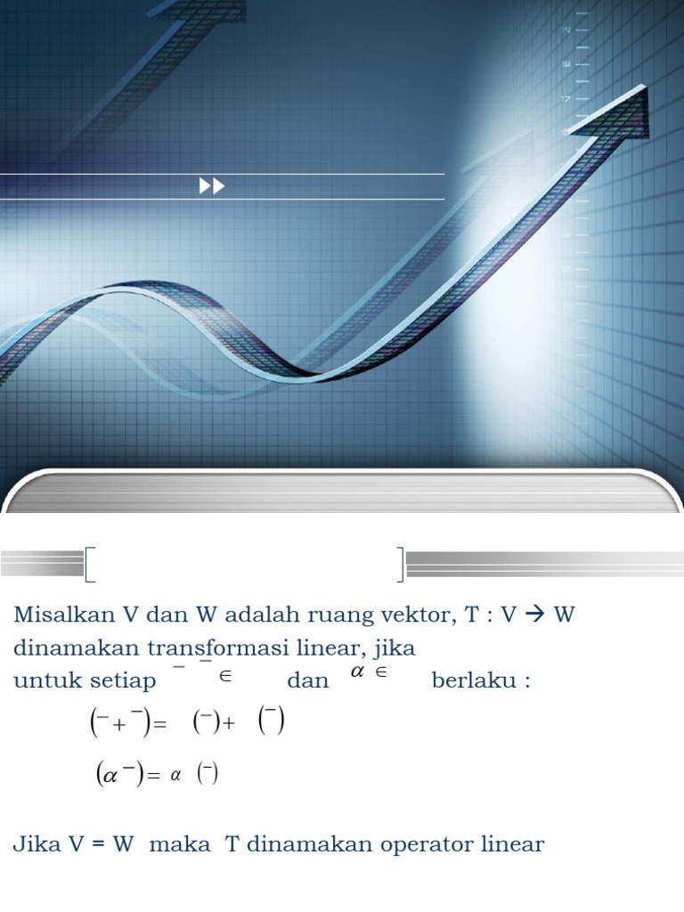 11 Alin Transformasi Linier New | PDF