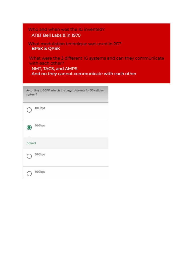 Kahoot Questions Module 1 | PDF