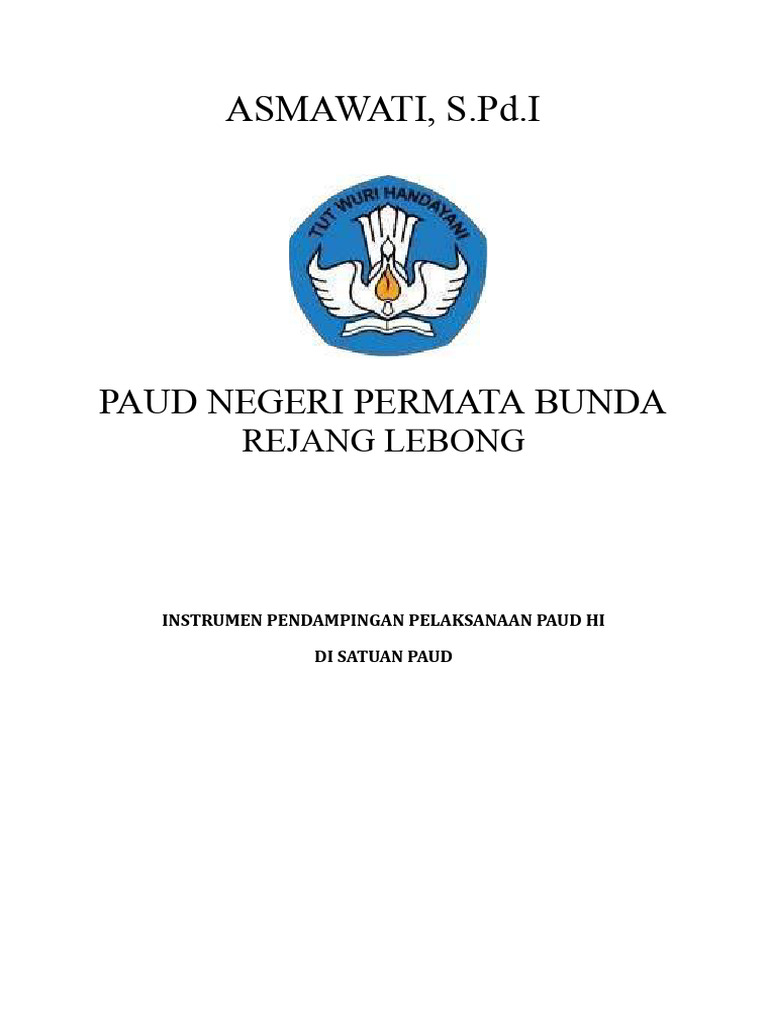 Evaluasi Implementasi PAUD HI 2023 | PDF