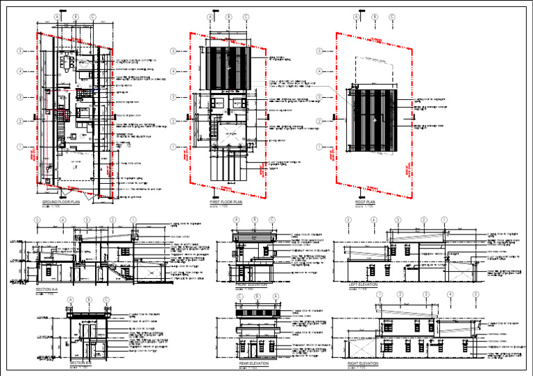 Prototype Bungalow Tender Drawing - Page 1 | PDF