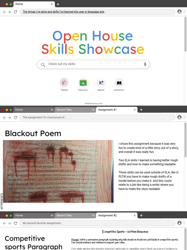 Collin Ellis - Open House Showcase 2024 | PDF