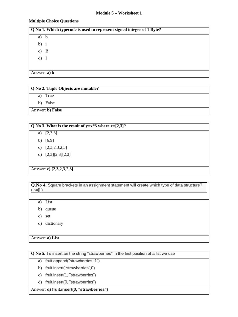 2 1 Cse1021 Module 5 Worksheet Solutions Pdf Control Flow Theoretical Computer Science