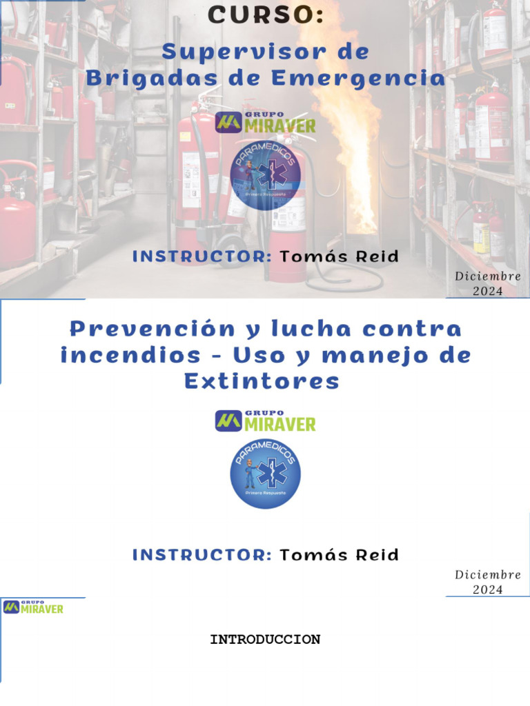 Prevencion y Lucha Contra Incendios - CURSO Brigadas de Emergencia 12-24 | PDF | Combustión ...