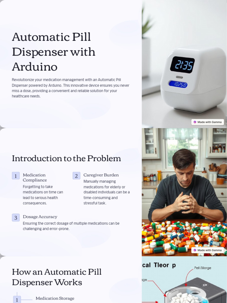 Automatic Pill Dispenser With Arduino 1 | PDF | Health Care
