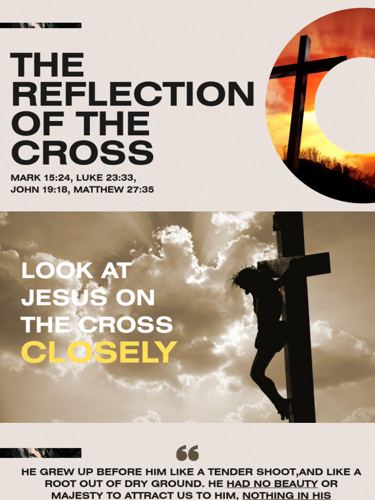 The Reflection of The Cross - Malou Anora | PDF | Jesus | Gospel Of Matthew