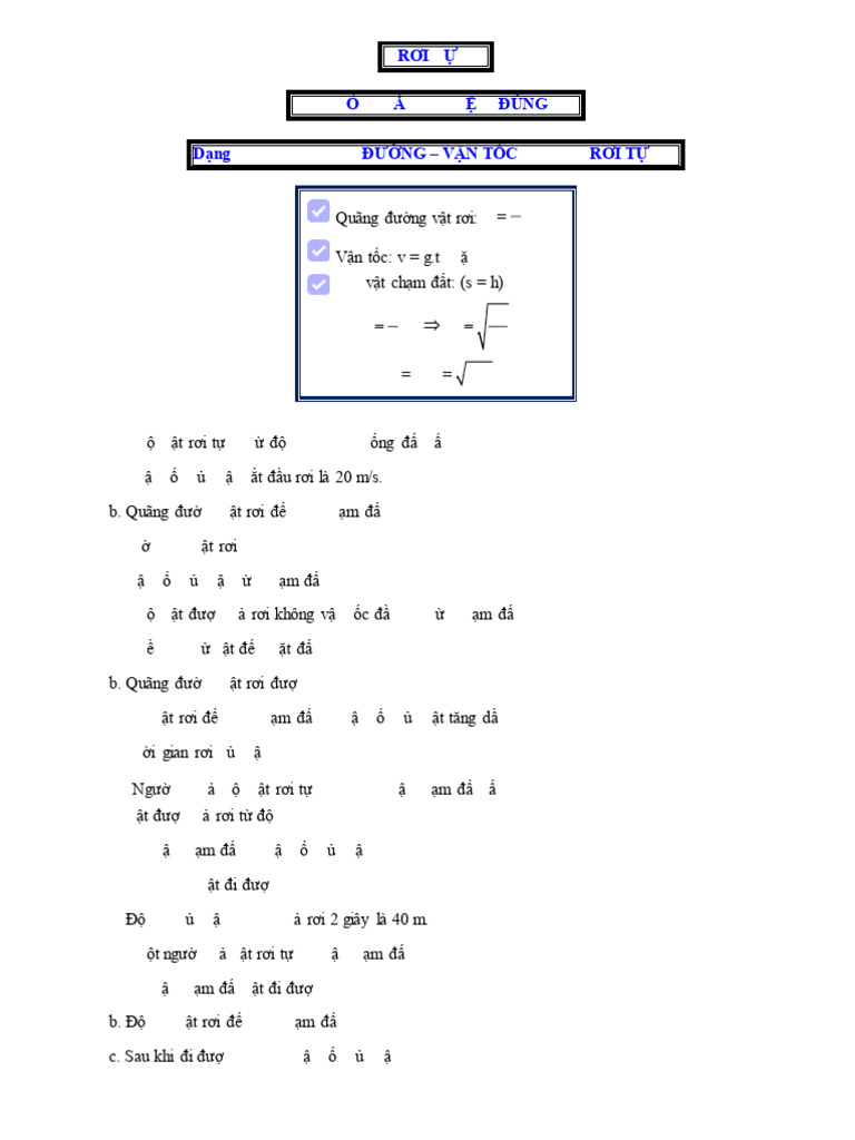 Roi Tu Do, Chuyen Dong Nem - ĐS-TLN | PDF