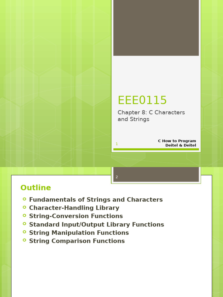 EEE0115_7 | PDF | String (Computer Science) | Computer Engineering