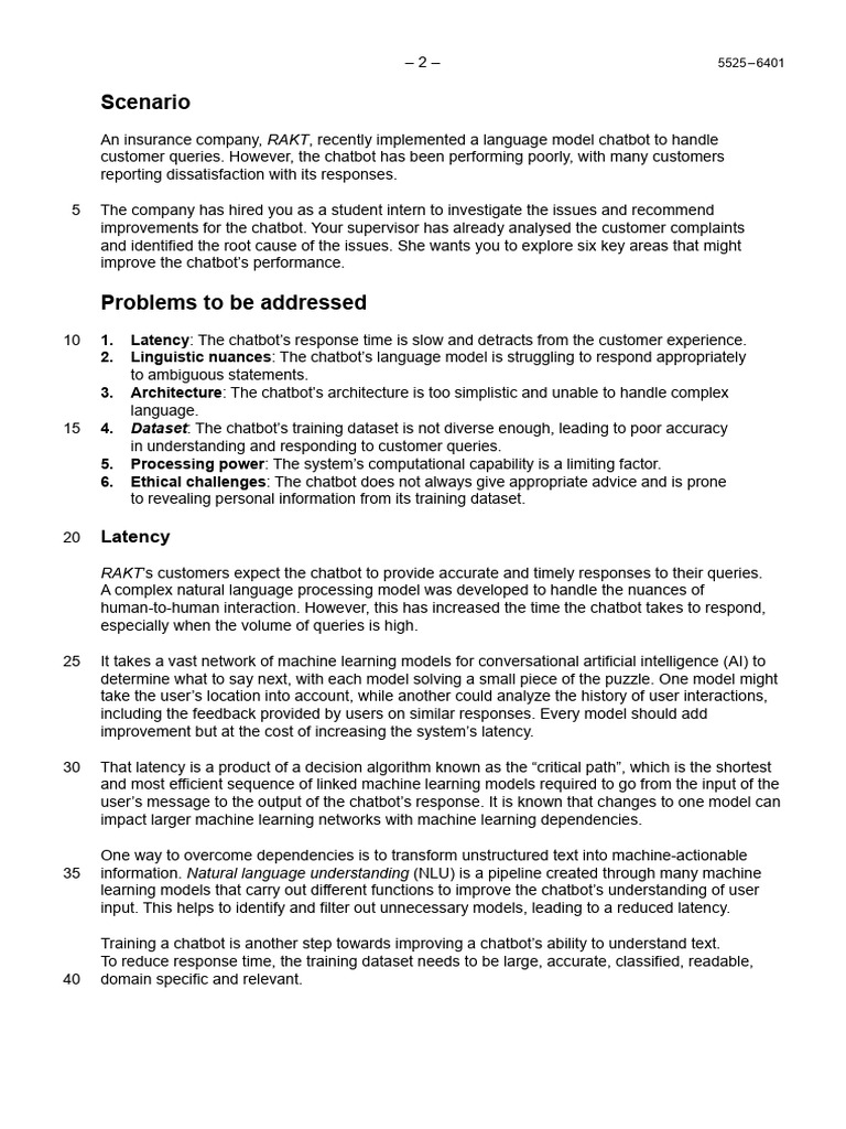 2025 Case Study - Page 1 & 2 | PDF | Parsing | Semantics