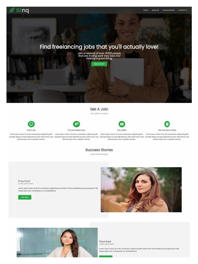 Freelancing Website | PDF