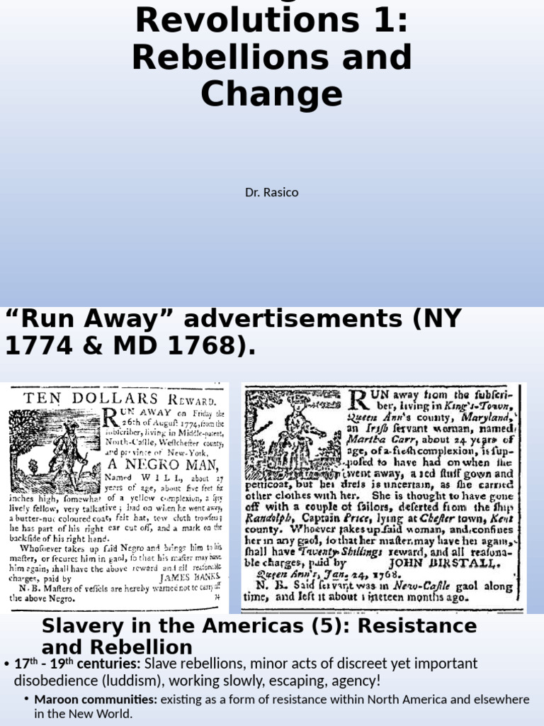 CORE360 - Rasico 18. - The Age of Revolutions (1) | PDF | Slavery | Haiti