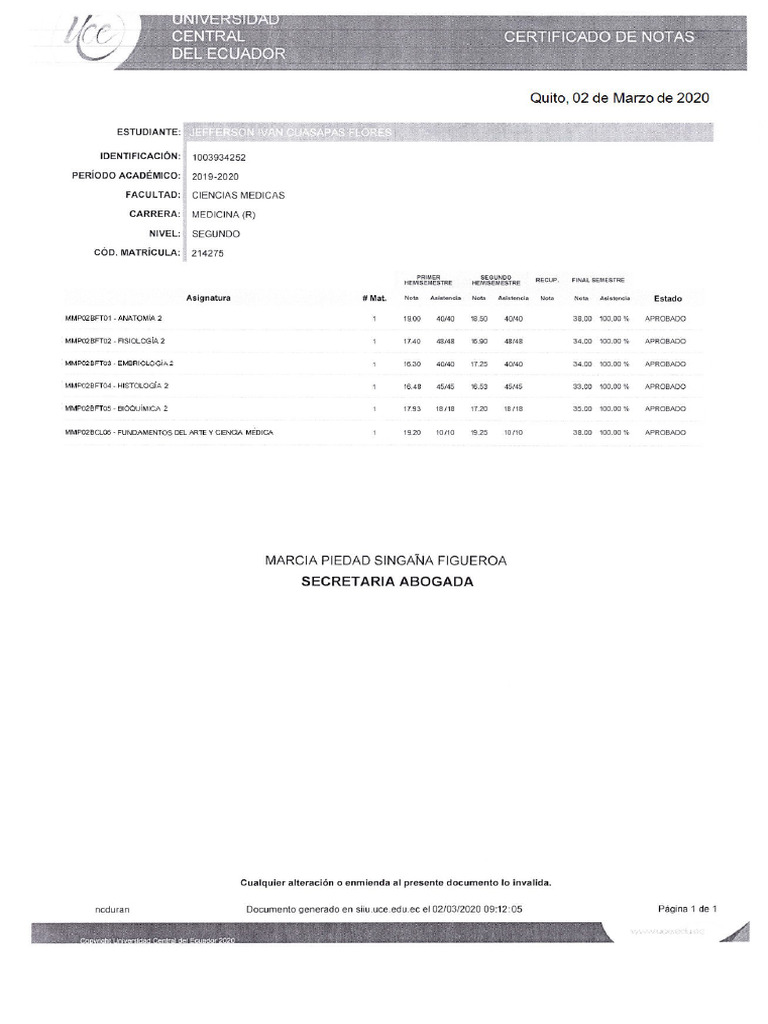 Notas 2do Semestre | PDF