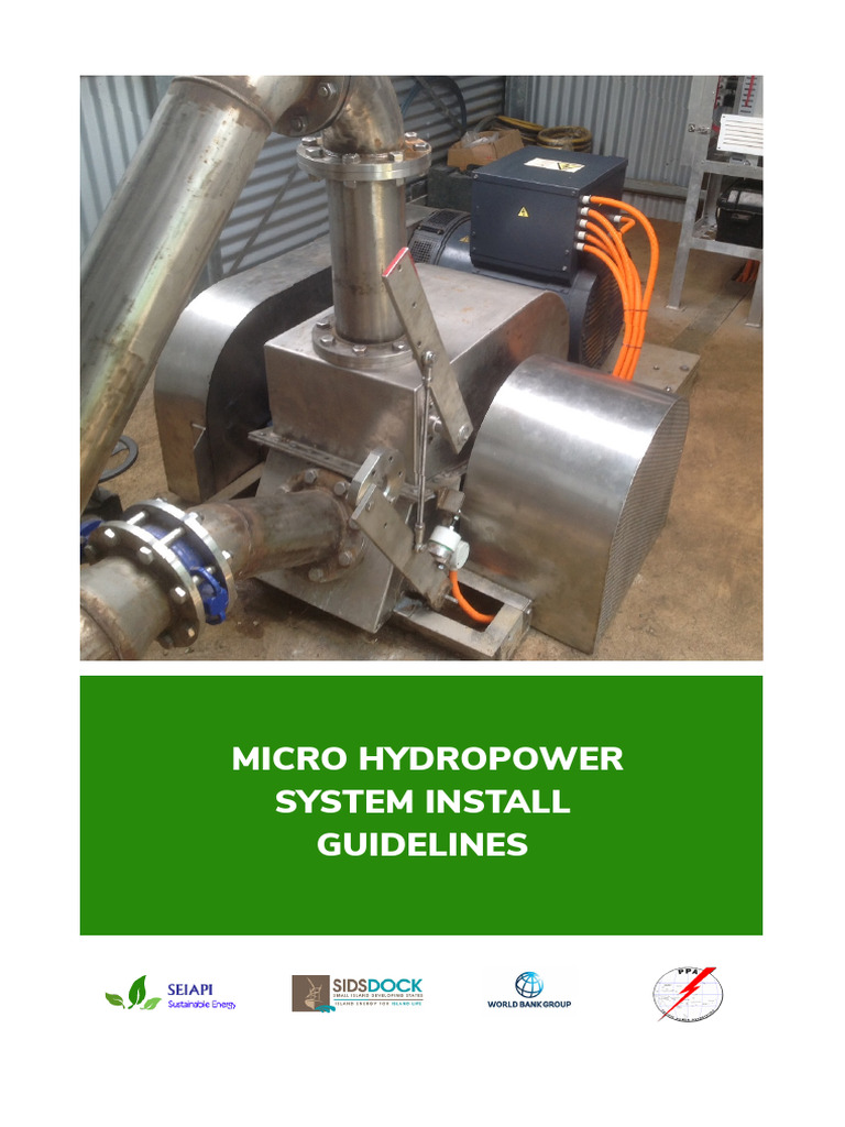 Micro Hydropower Installation Guide | PDF | Electrical Wiring ...