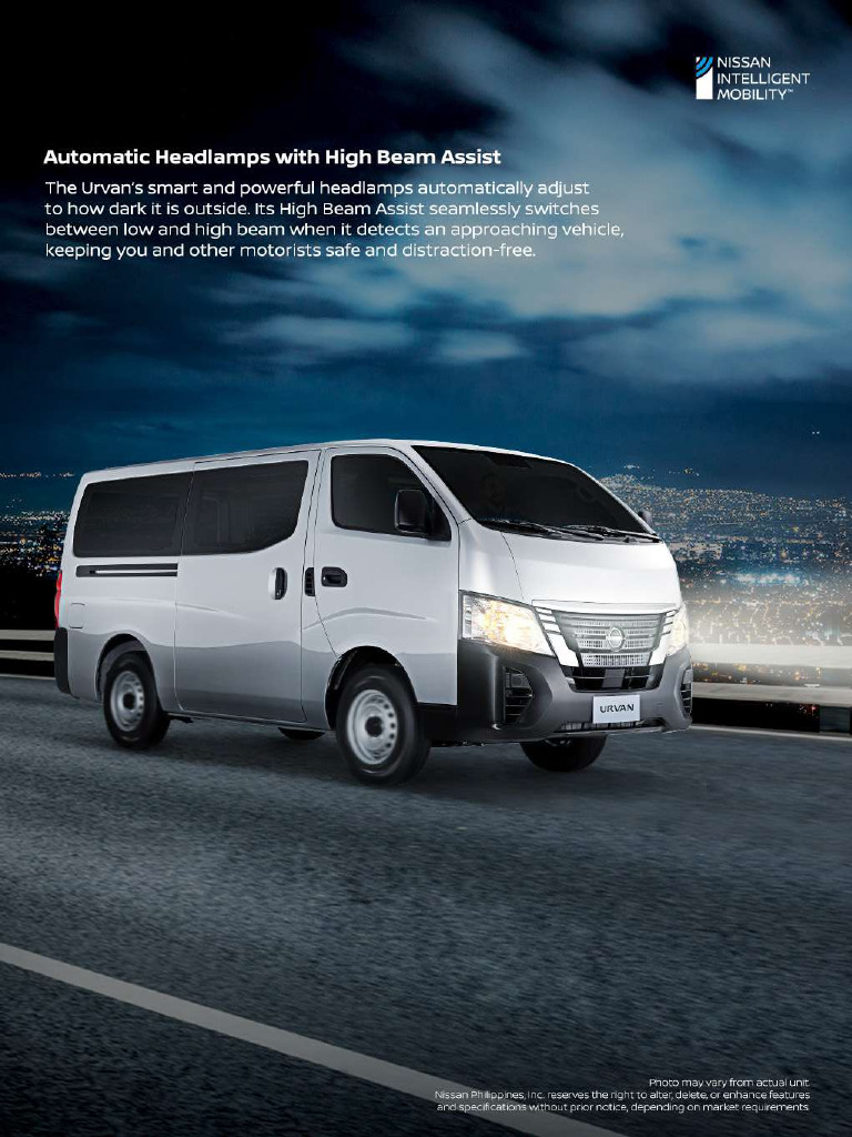 Urvan - Brochure 4 | PDF