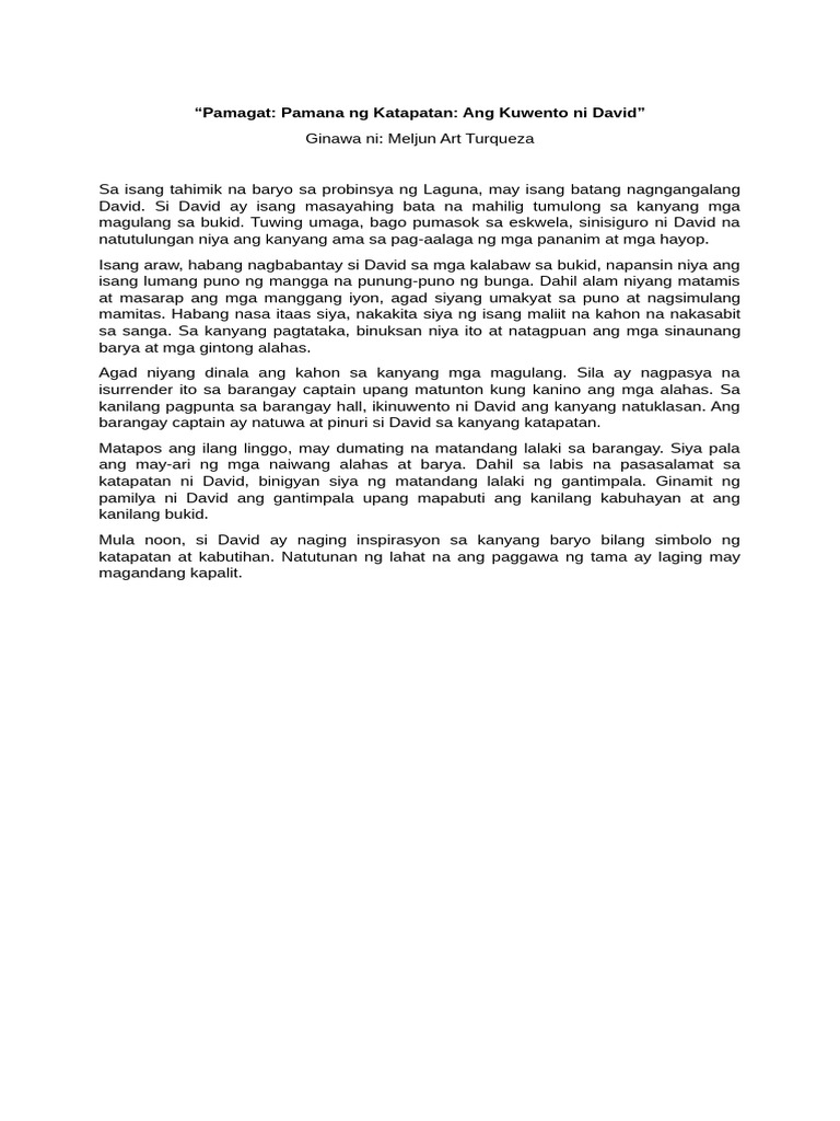 Gumawa NG Maikling Kuwento | PDF