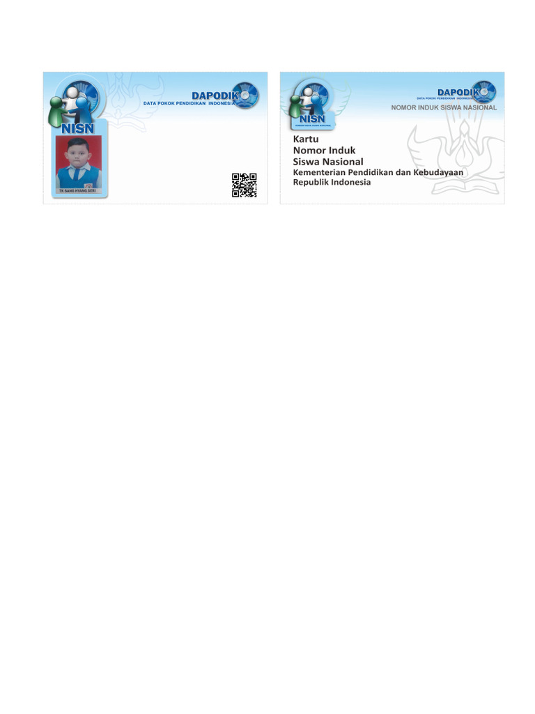 Kartu NISN DILFA WAHYU HAMIZAN | PDF