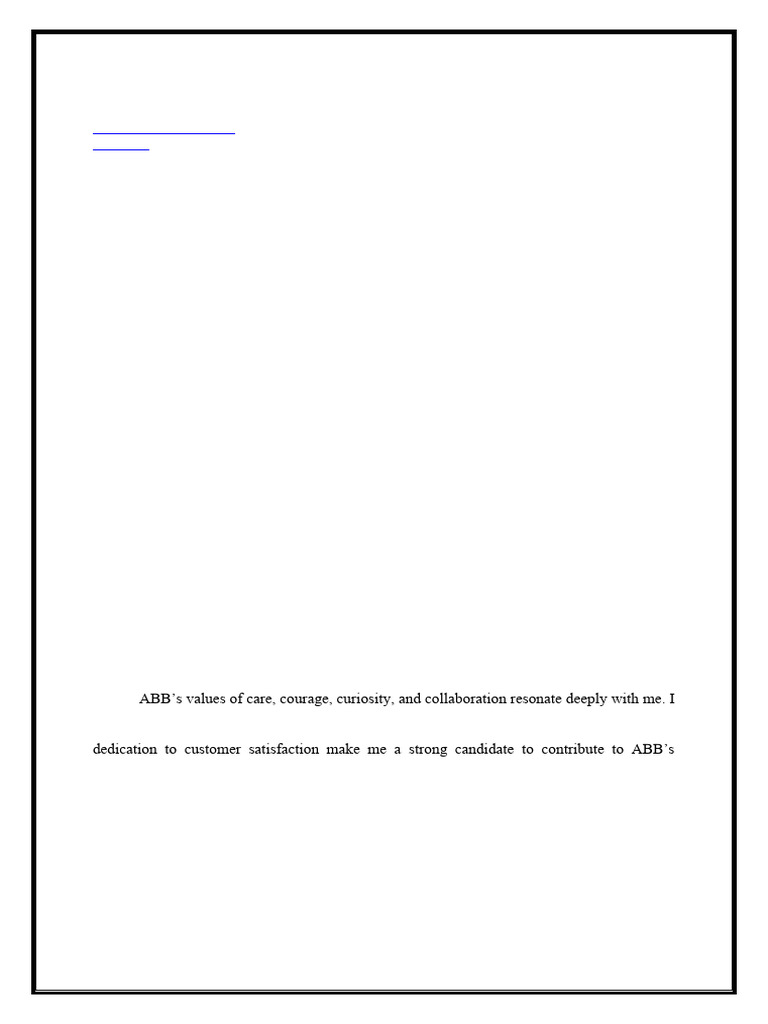 Senior Automation Engineer Application | PDF