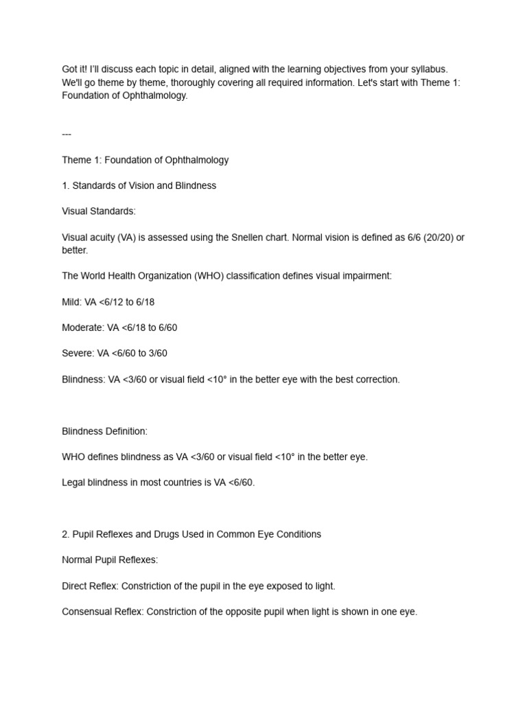Visual Acuity Assessment in Ophthalmology | PDF | Visual Acuity ...