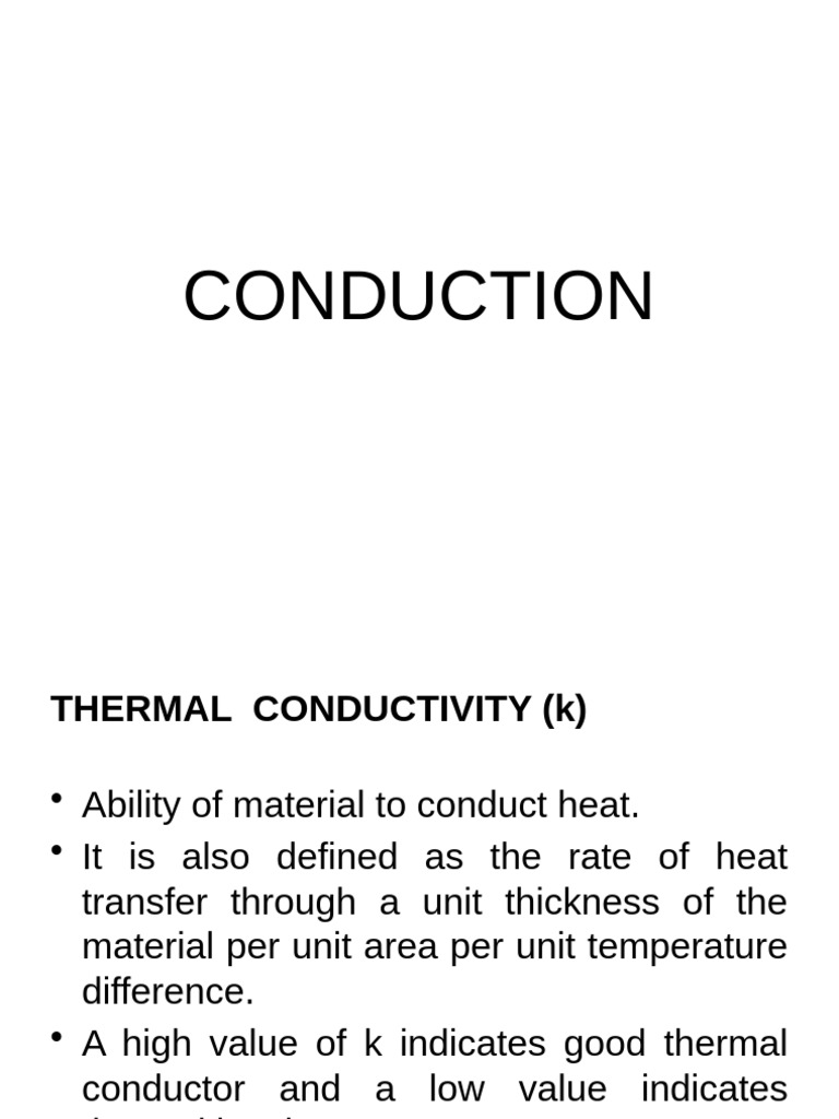 Conduction and Fin | PDF | Thermal Conduction | Thermal Insulation