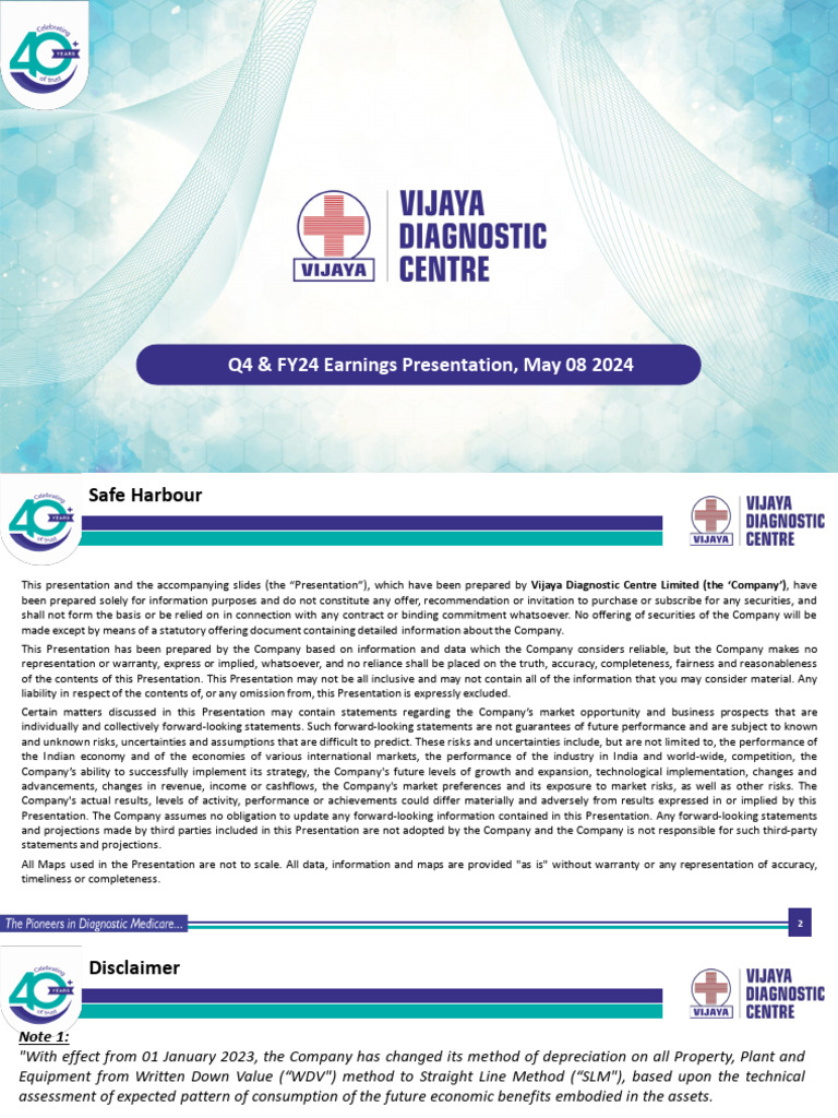 Vijaya Diagnosticss Deck | PDF