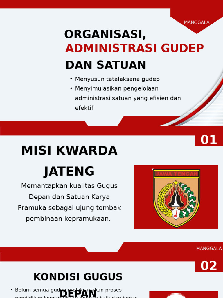 Pengelolaan Administrasi Gudep Pramuka | PDF