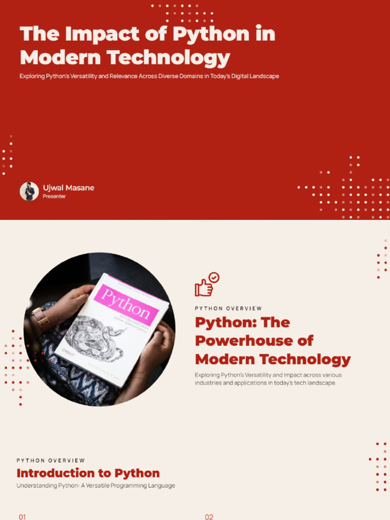 Python Presentation | PDF