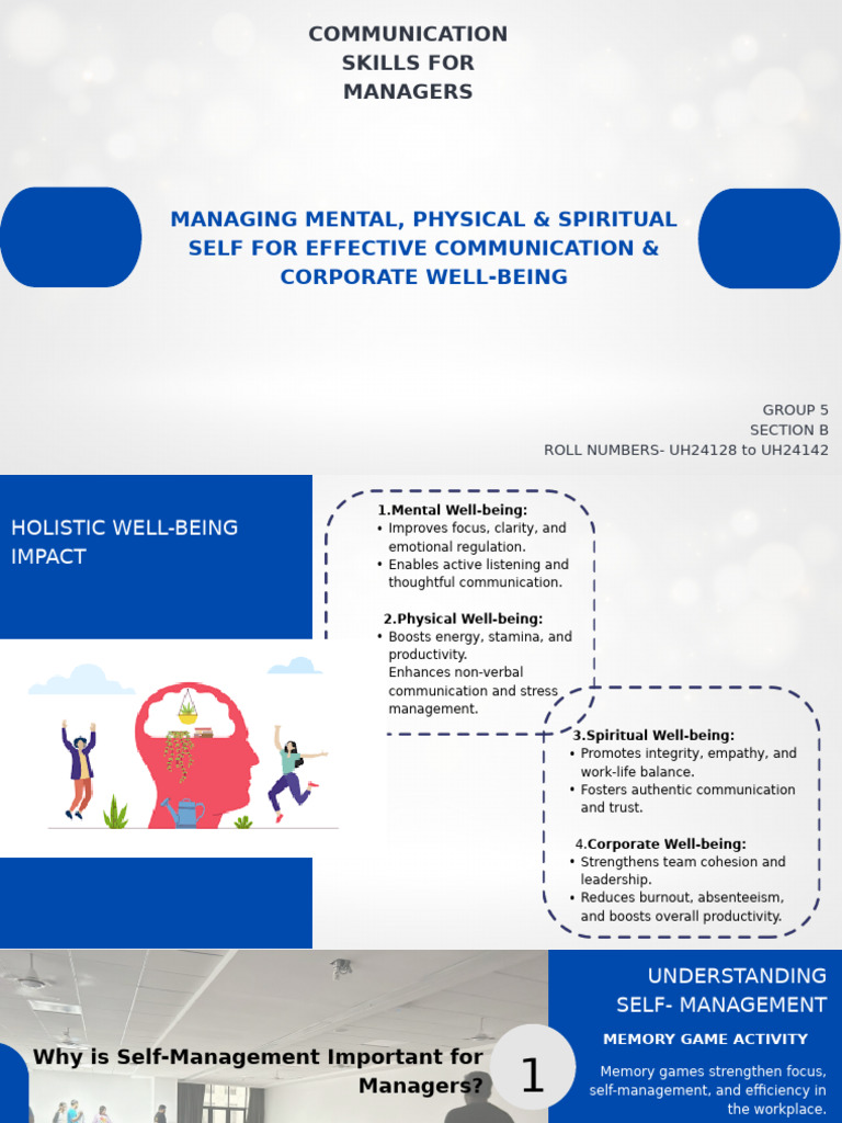 Communication Skills For Managers | PDF | Communication | Leadership