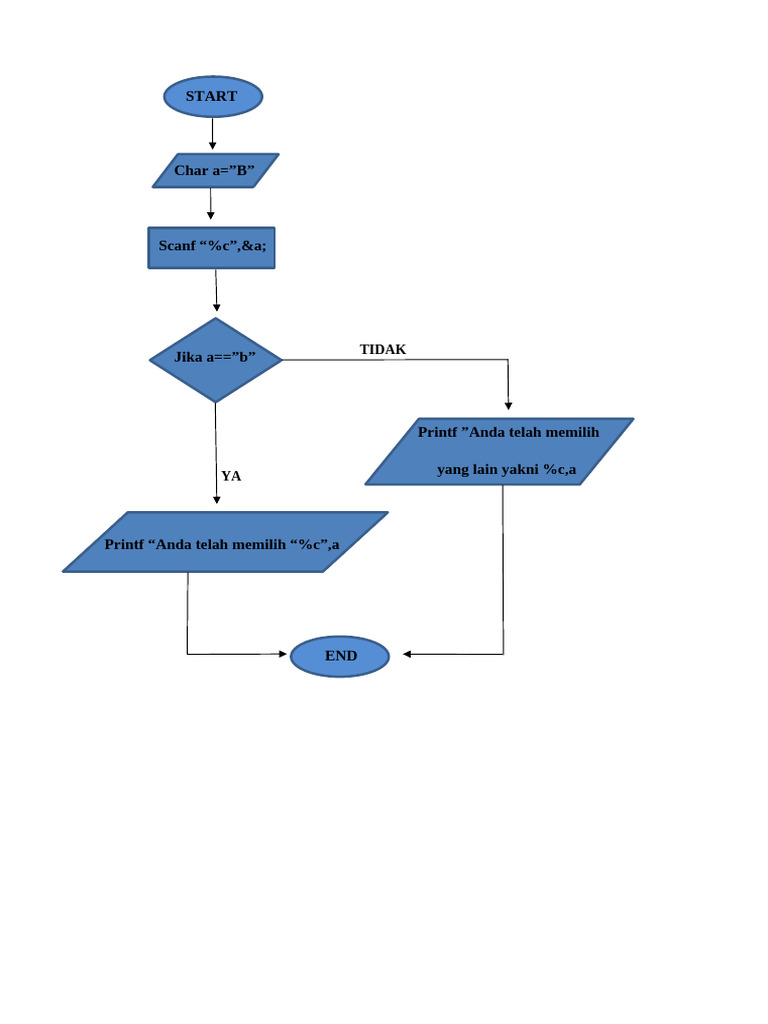 Flowchart Pemilihan | PDF