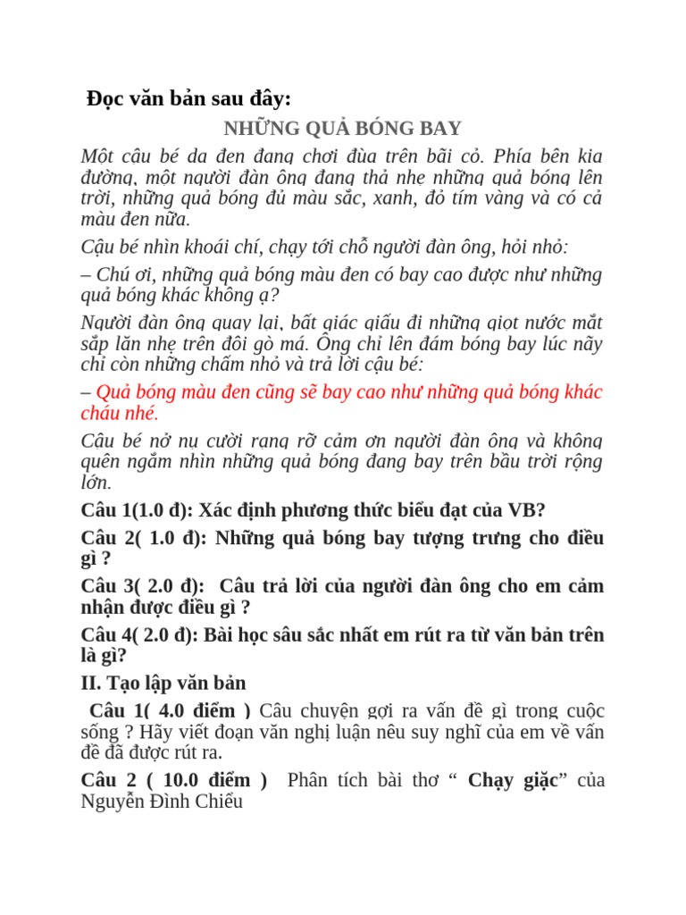 ĐỀ ON HSG 8 | PDF