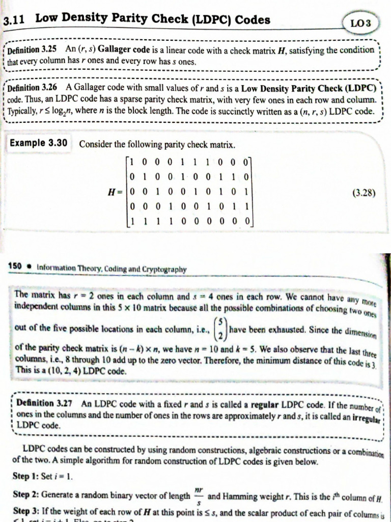 LDPC Codes | PDF