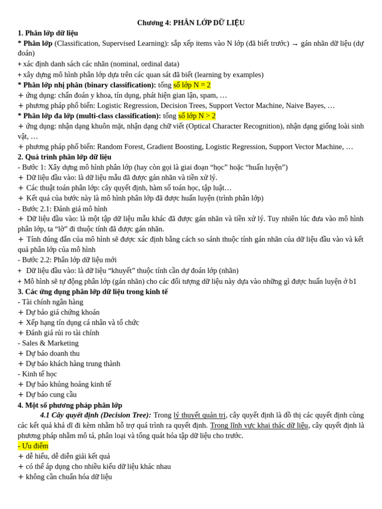 Phan Lop Du Lieu | PDF