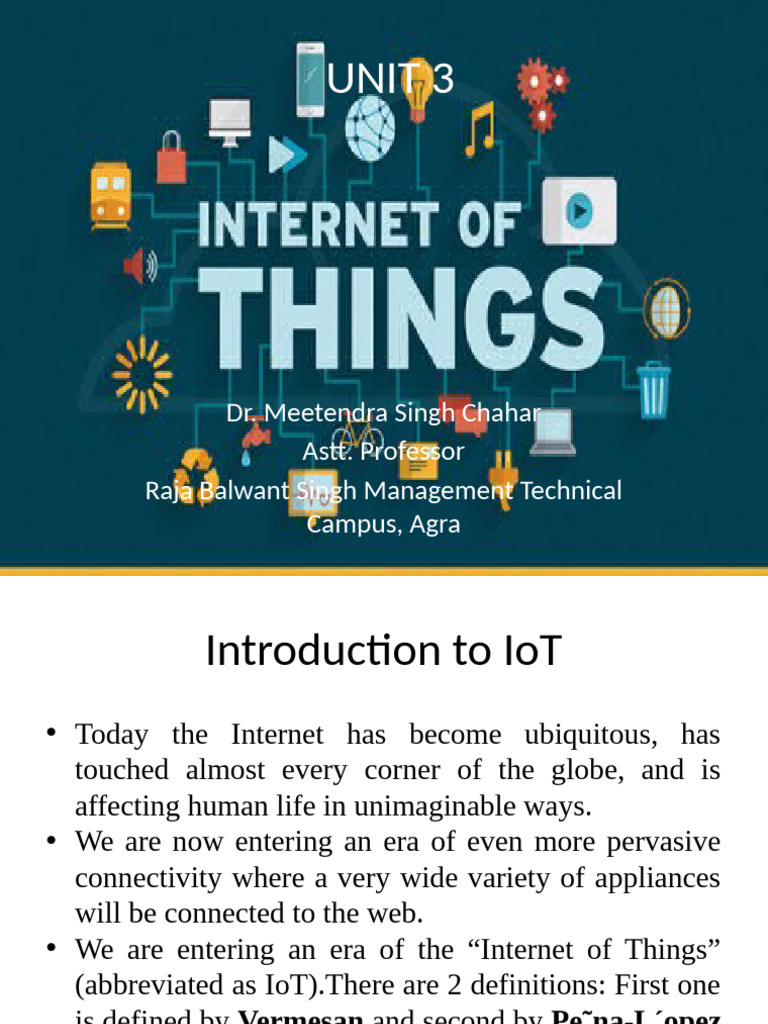 IOT | PDF | Internet Of Things | Sensor