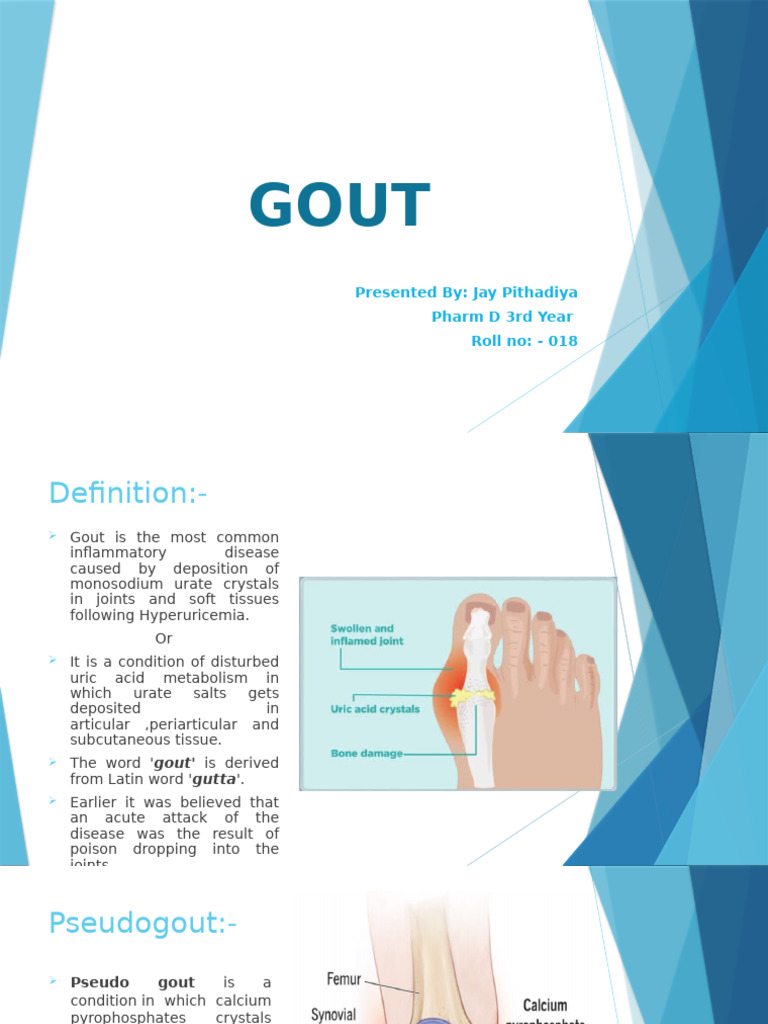 gout-1 | PDF | Gout | Clinical Medicine