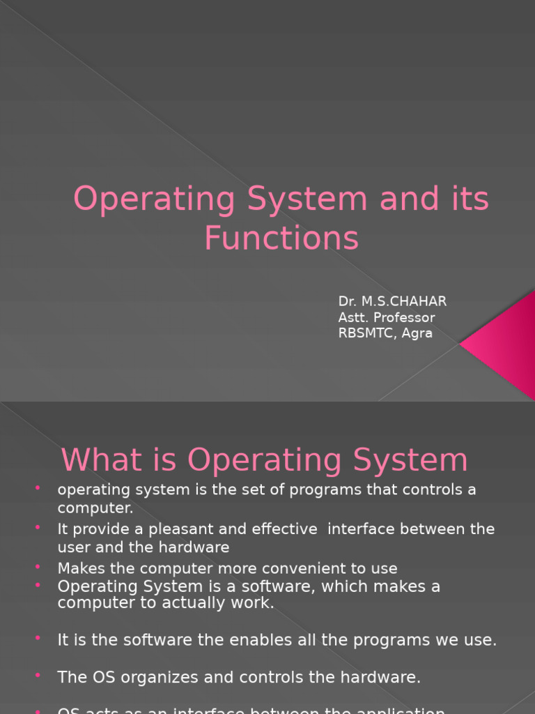 UNIT3OS | PDF | Operating System | Window (Computing)