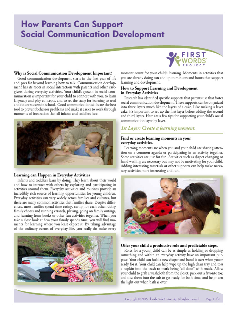Support Communication Development 02 | PDF | Communication | Learning