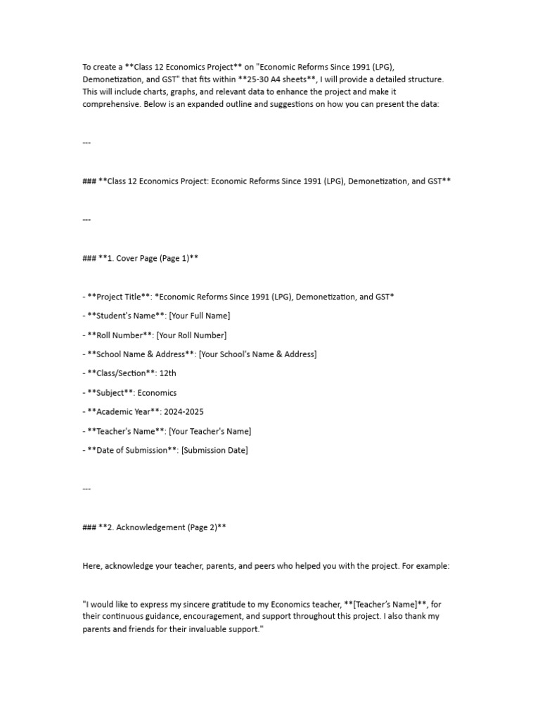 Project File of Economics | PDF | Taxes | Value Added Tax