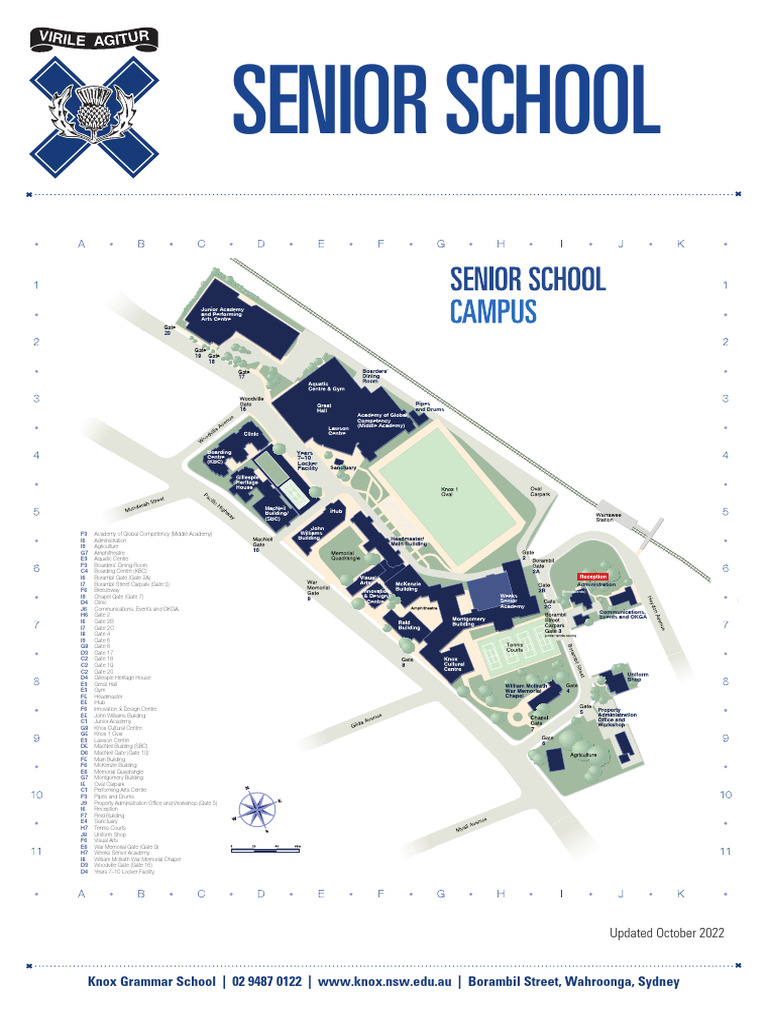 Knox School_Map_2022 | PDF | Chess Openings | Chess Theory