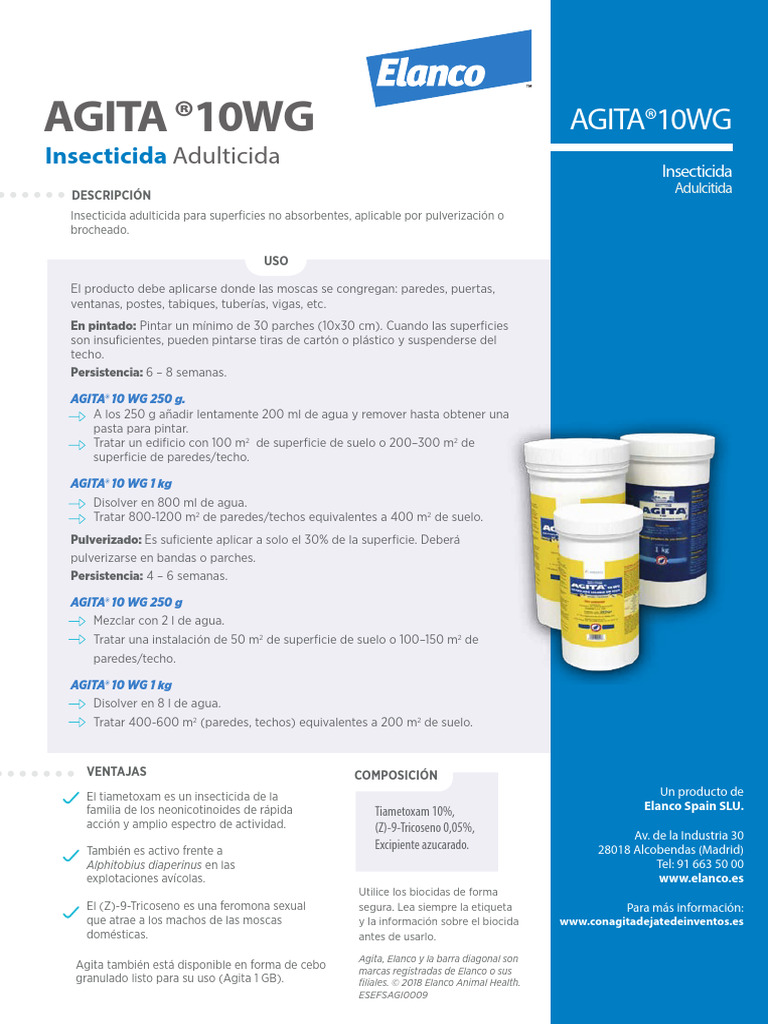 Ficha Agita 10-WG | PDF