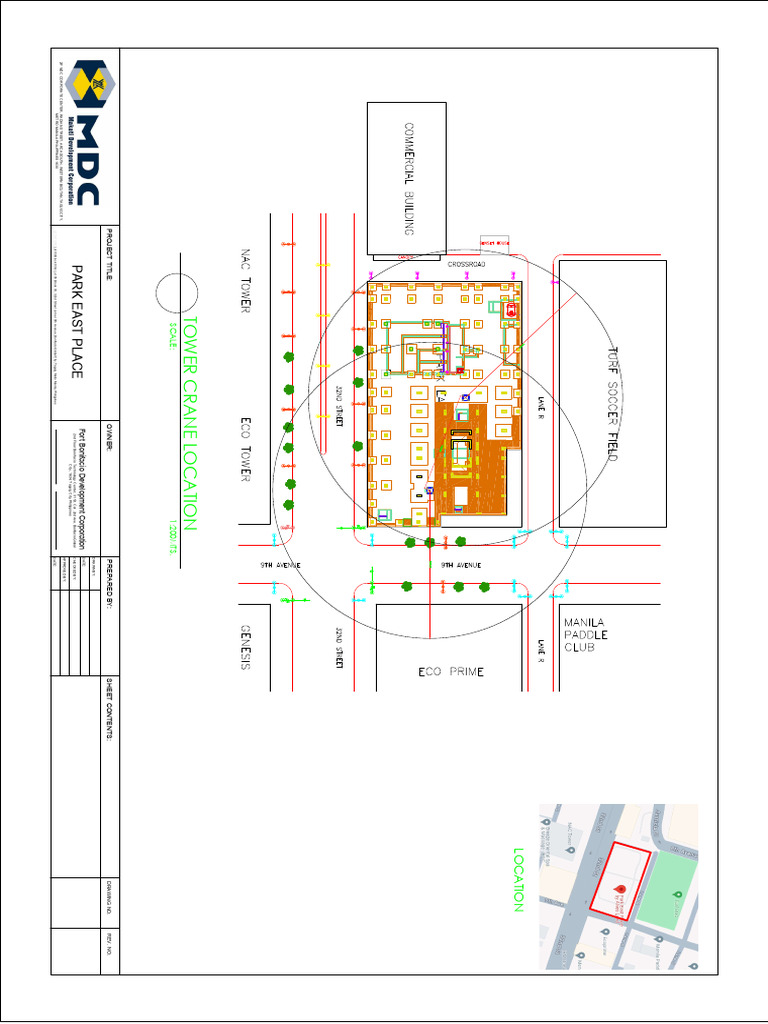 TOWER CRANE LOCATION | PDF