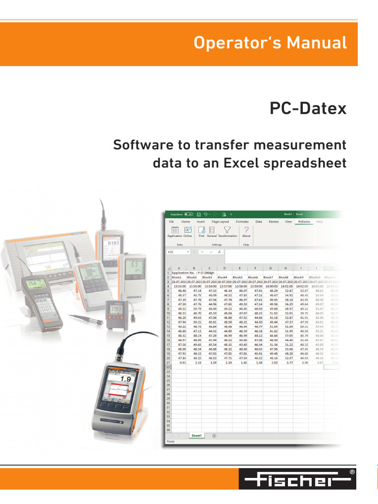 OPM PC-Datex 1005597 en A5 | PDF | Microsoft Excel | Software